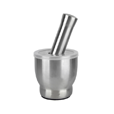 KASSA HOME ครกสเตนเลสพร้อมสาก 4 นิ้ว รุ่น GP-002A สีเงิน | OfficeMate