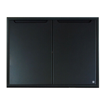 KING บานซิงค์ใต้เตาบานคู่ รุ่นเคิร์ฟ APSSP-PG2C-D85 สีเทา ขนาด 81.7 x ...