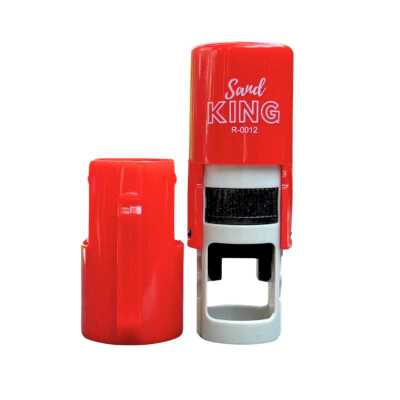 SANDKING Self-inking Rubber Stamp Number 3 Red Ink ขนาด 12 มม. | OfficeMate