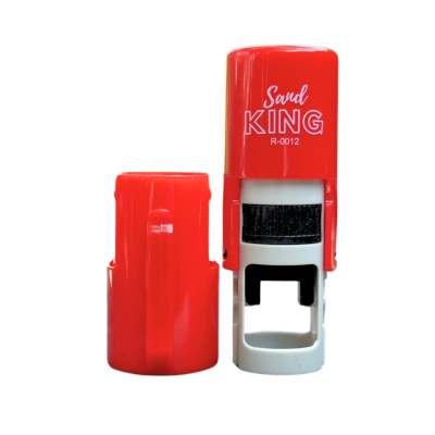 SANDKING ตรายางหมึกในตัว ตัวเลข สีแดง ขนาด 12 มม. | OfficeMate