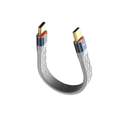 ZTEC สายชาร์จแบบสั้น รุ่น ZC650 USB-C to USB-C สีเทา | OfficeMate