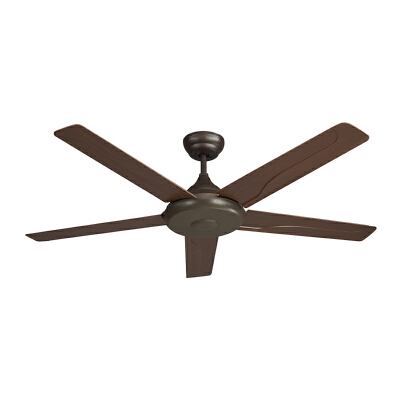 WIN FAVOUR พัดลมเพดานพลาสติกเอบีเอส (รีโมตคอนโทรล) สีน้ำตาล ขนาด 52 ...