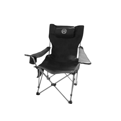 Eazy Tools เก้าอี้แคมป์ปิ้ง ปรับเอนหลังได้ 4 ระดับ สีดำ | OfficeMate