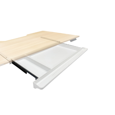 Desk Space Drawer ลิ้นชักเก็บของแบบสไลด์ วัสดุพลาสติก สีขาว | OfficeMate