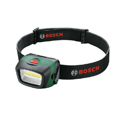 BOSCH ไฟฉายคาดศีรษะ 190 ลูเมน กันน้ำ IPX4 | OfficeMate