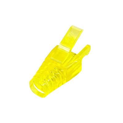 LINK บูทครอบหัวแลน CAT6 สีเหลืองใส Locking plug Boot รุ่น LINK-US-6625A ...