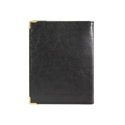 COMIX สมุดใส่นามบัตร รุ่น NU64 บรรจุ 64 ชื่อ สีดำ | OfficeMate