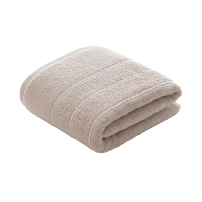 KASSA HOME ผ้าขนหนูเช็ดตัว Cotton รุ่น T6532-B-GY สีเทา ขนาด 69x137 ซม. ...