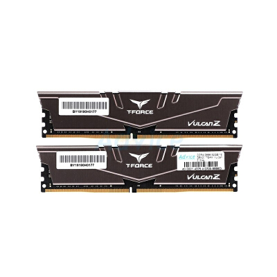 TEAM RAM DDR4(2666) 32GB (16GBX2) รุ่น VULCAN Z GRAY ...