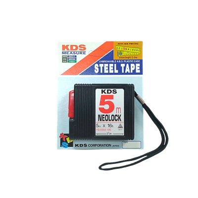 KDS ตลับเมตร 5 เมตร NEO LOCK (บรรจุ 12 อัน/กล่อง) | OfficeMate